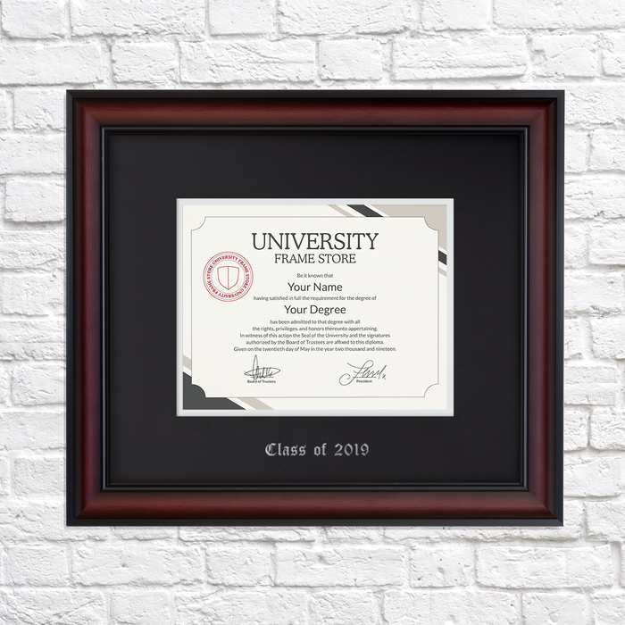 Custom Diploma Frames - Free Shipping | University Frame Store